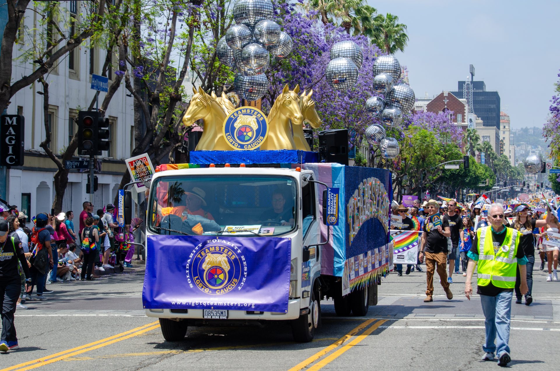 Teamsters at LA Pride 2025